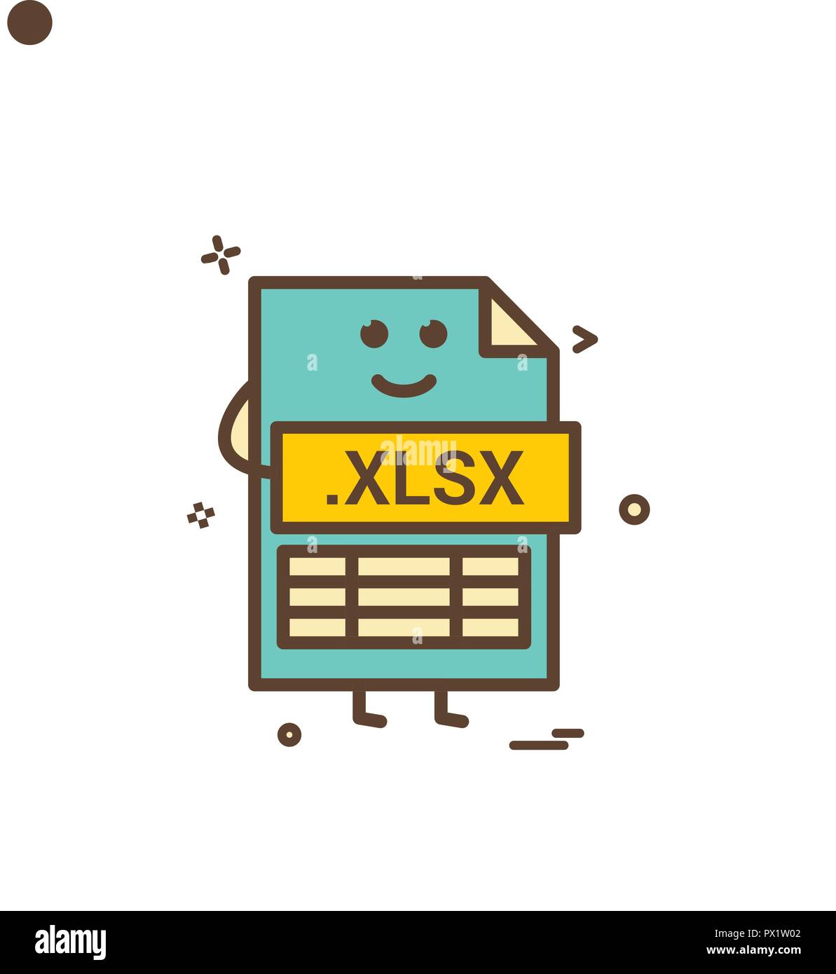 Xlsx vector vectors hi-res stock photography and images - Alamy