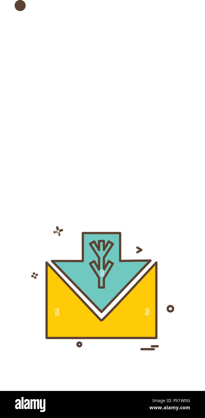 Letter icon design vector Stock Vector Image & Art - Alamy