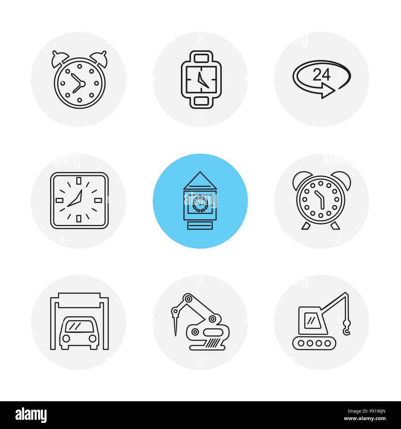 Sett vector vectors hi-res stock photography and images - Alamy