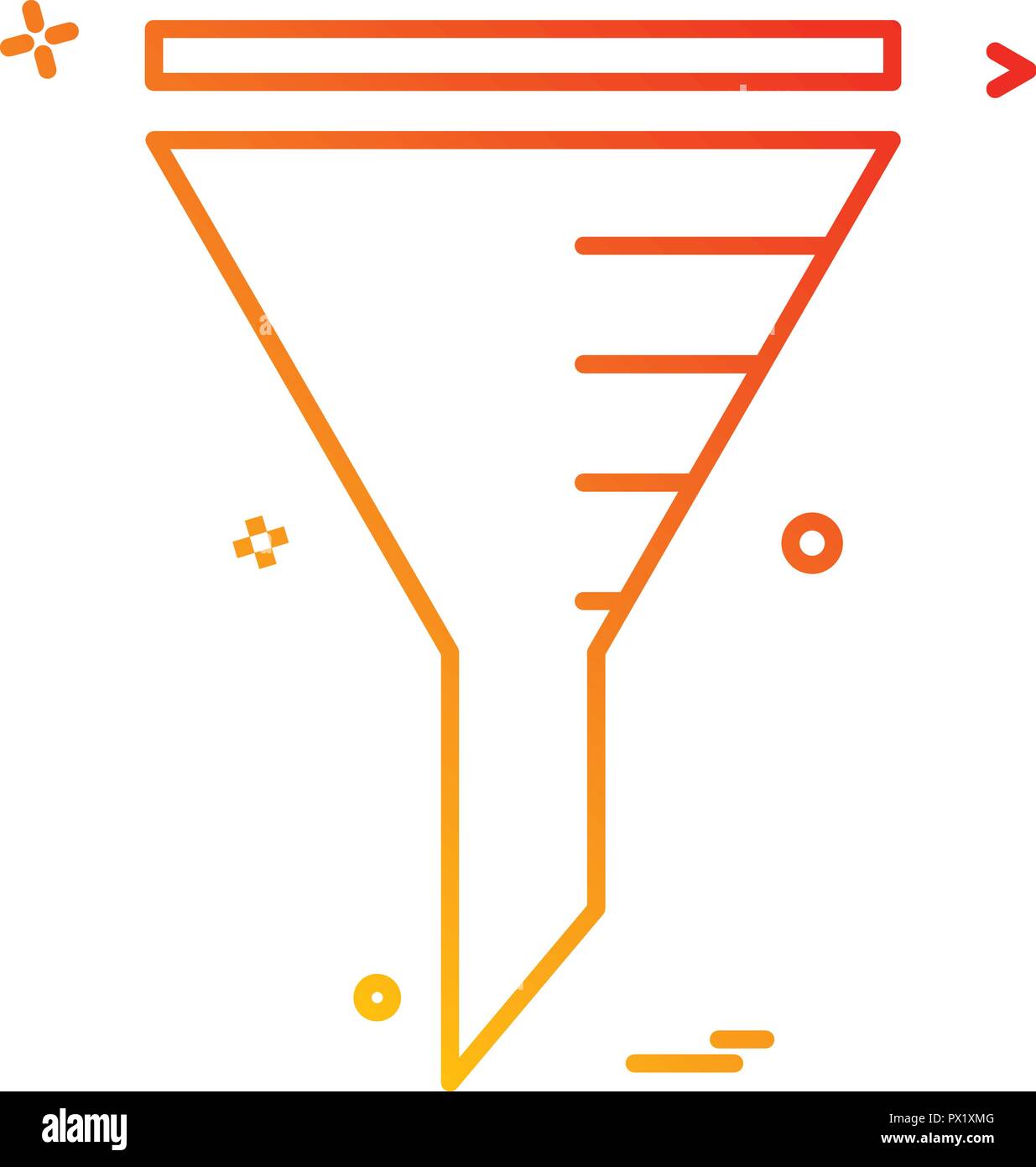 filter icon vector design Stock Vector Image & Art - Alamy