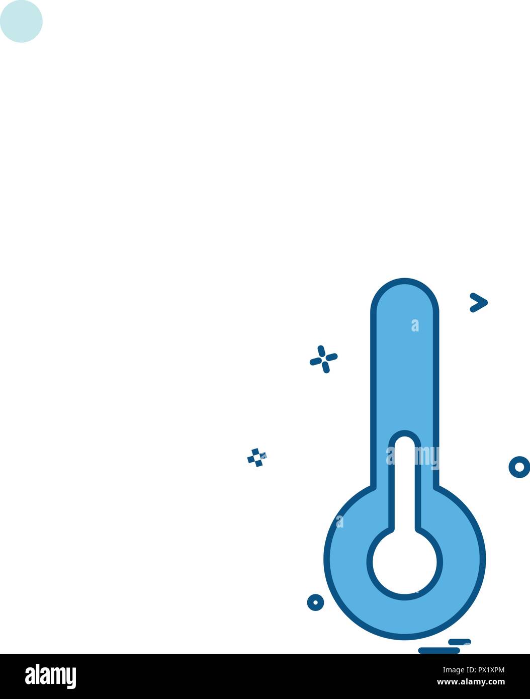 Thermometer icon design vector Stock Vector Image & Art - Alamy