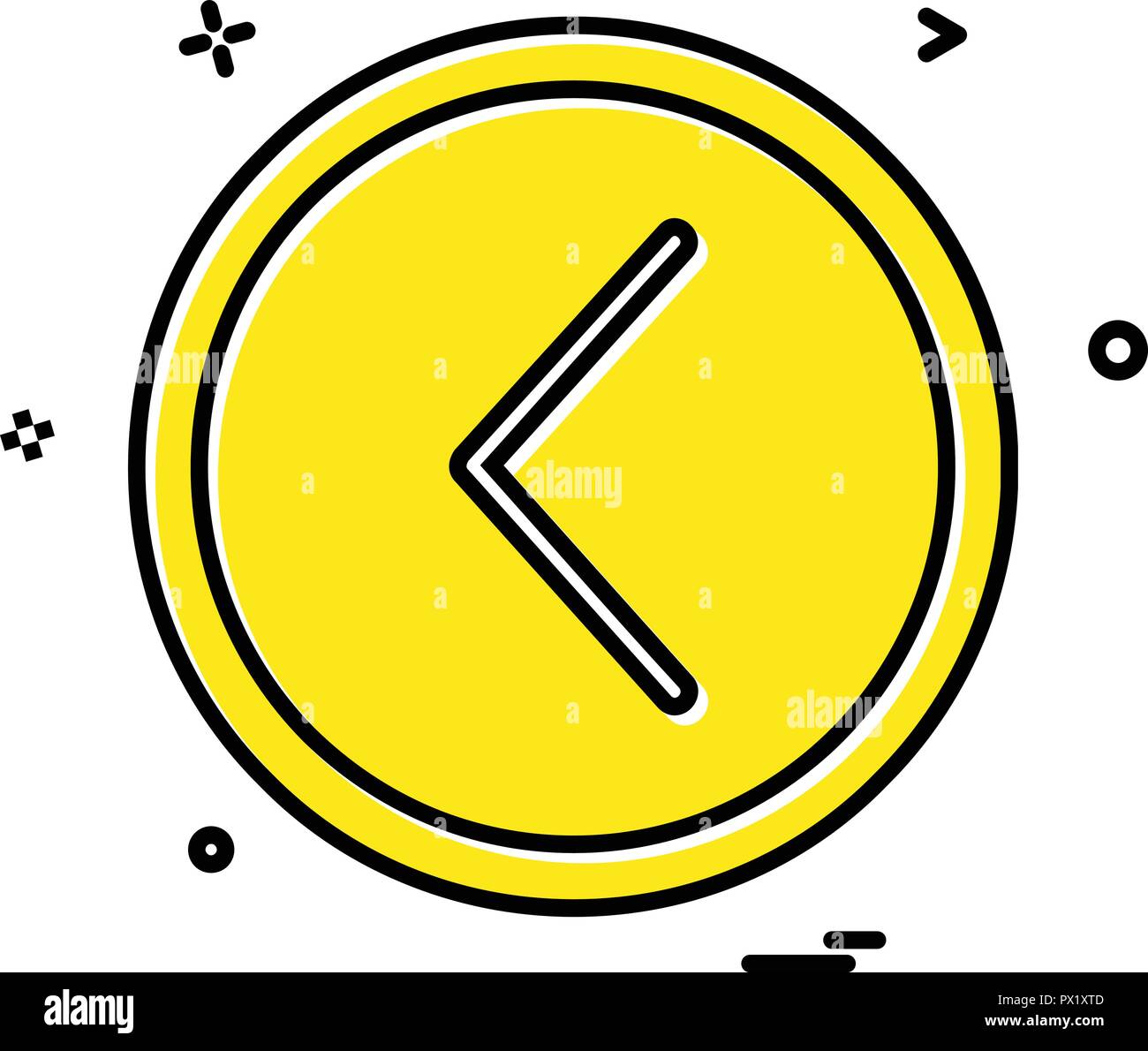 back icon design vector Stock Vector Image & Art - Alamy