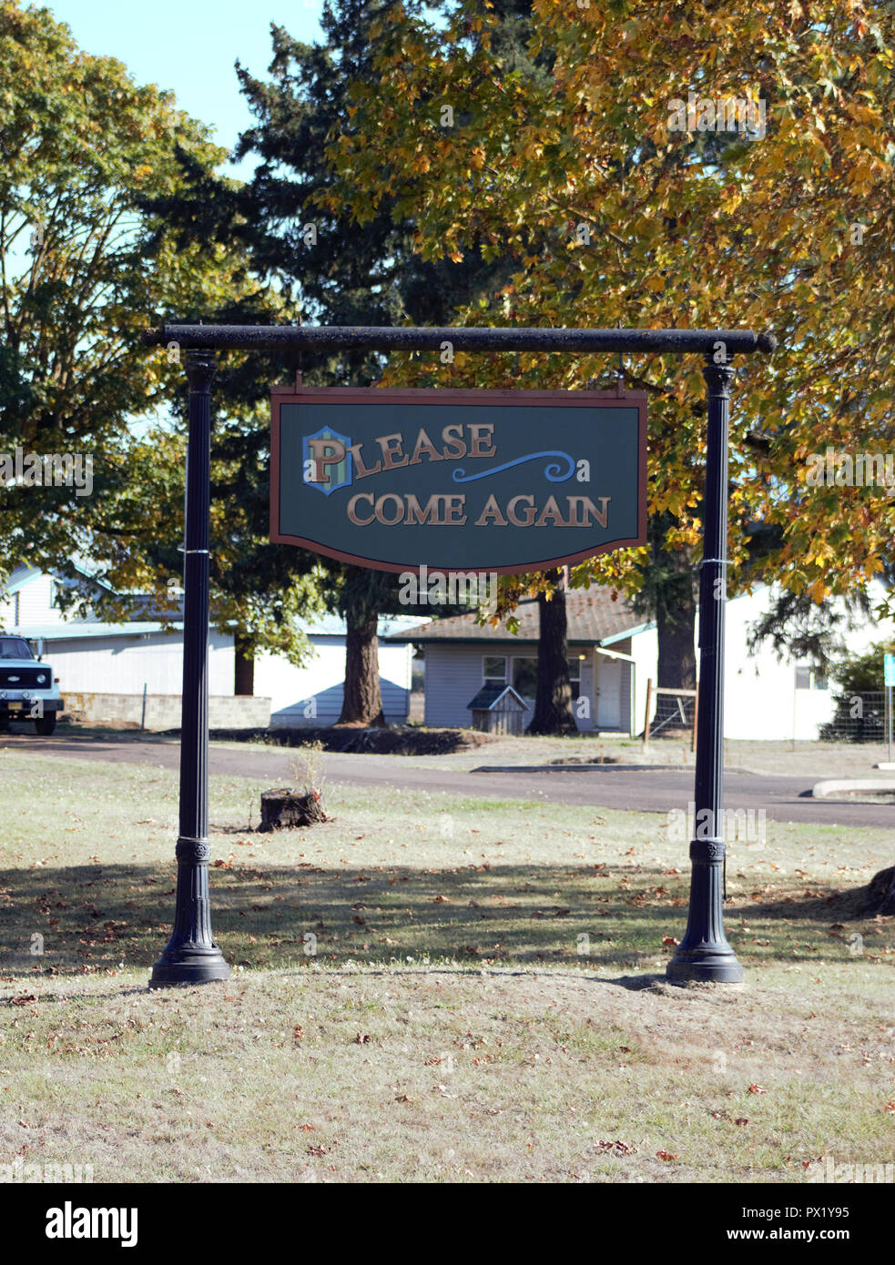 See you again sign hi-res stock photography and images - Alamy