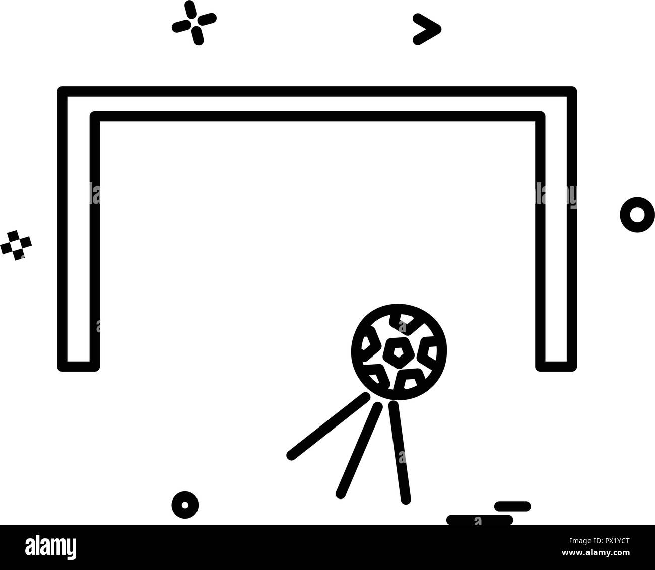 Football icon design vector Stock Vector Image & Art - Alamy