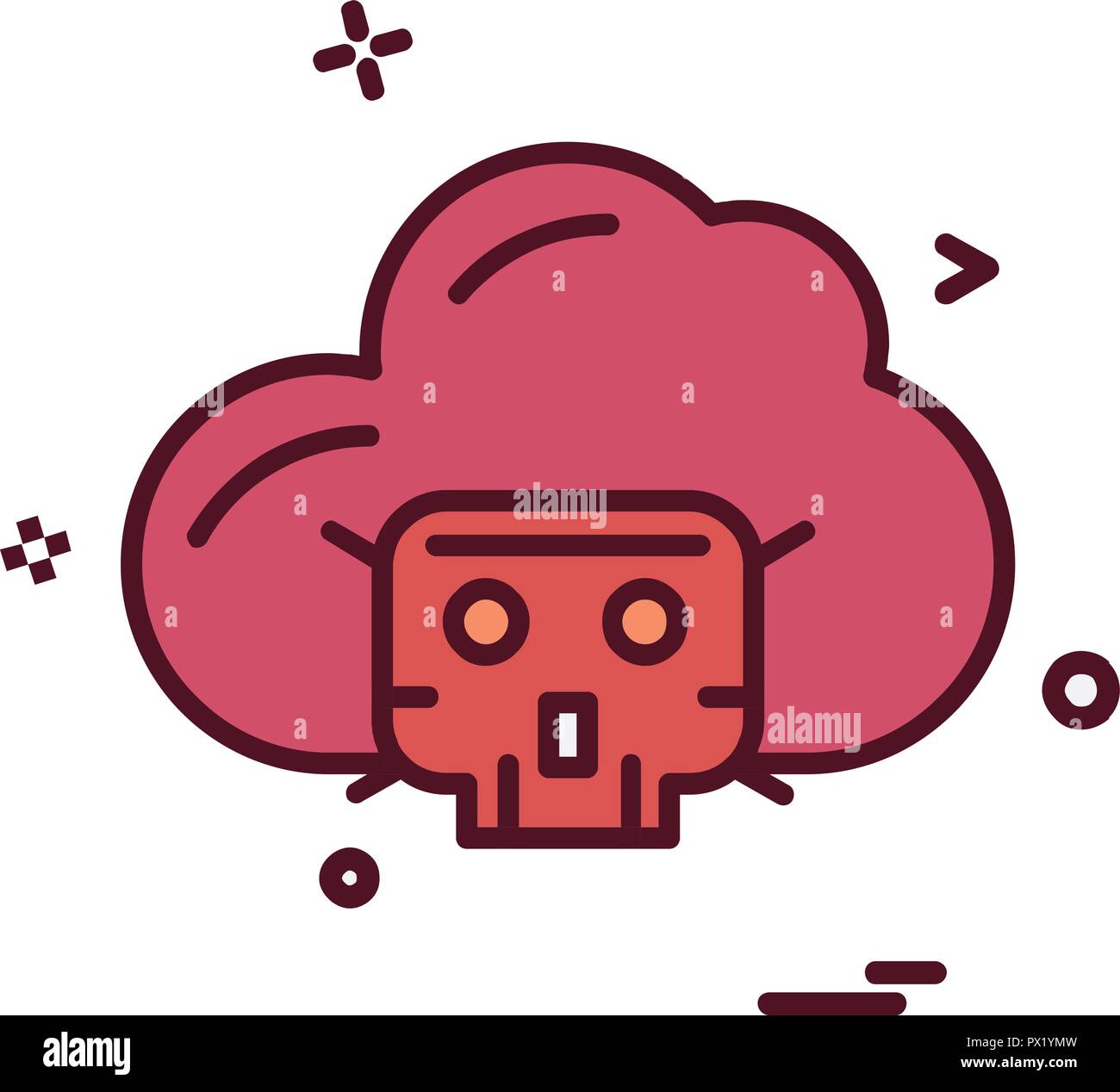 Cloud icon design vector Stock Vector Image & Art - Alamy