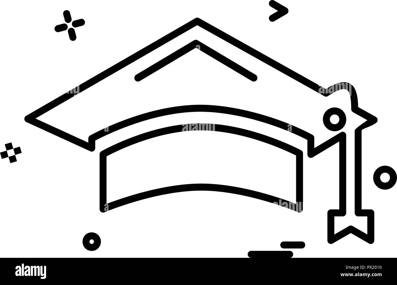 Convocation cap Black and White Stock Photos & Images - Alamy