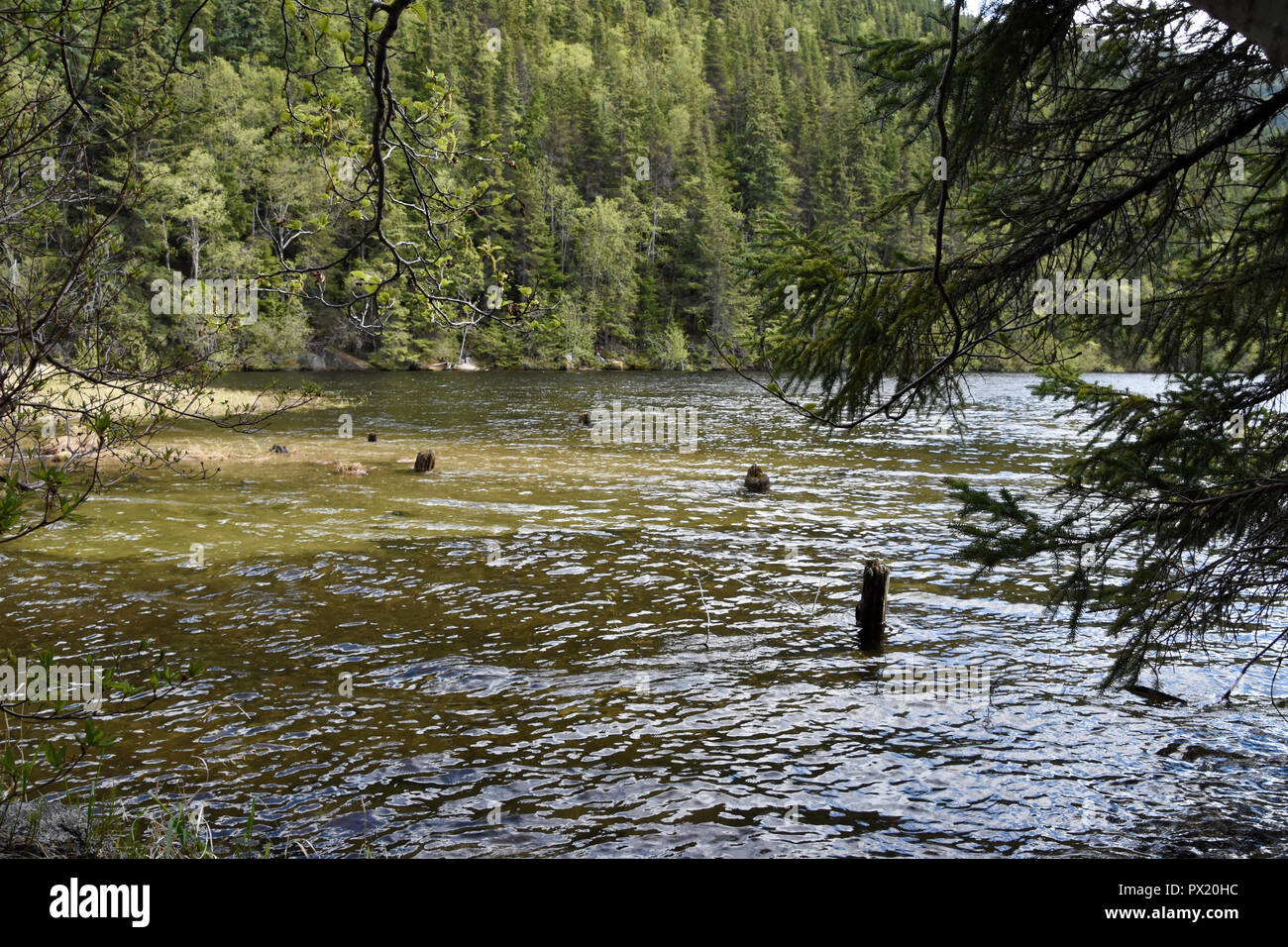 Hanging lake trail hi-res stock photography and images - Alamy