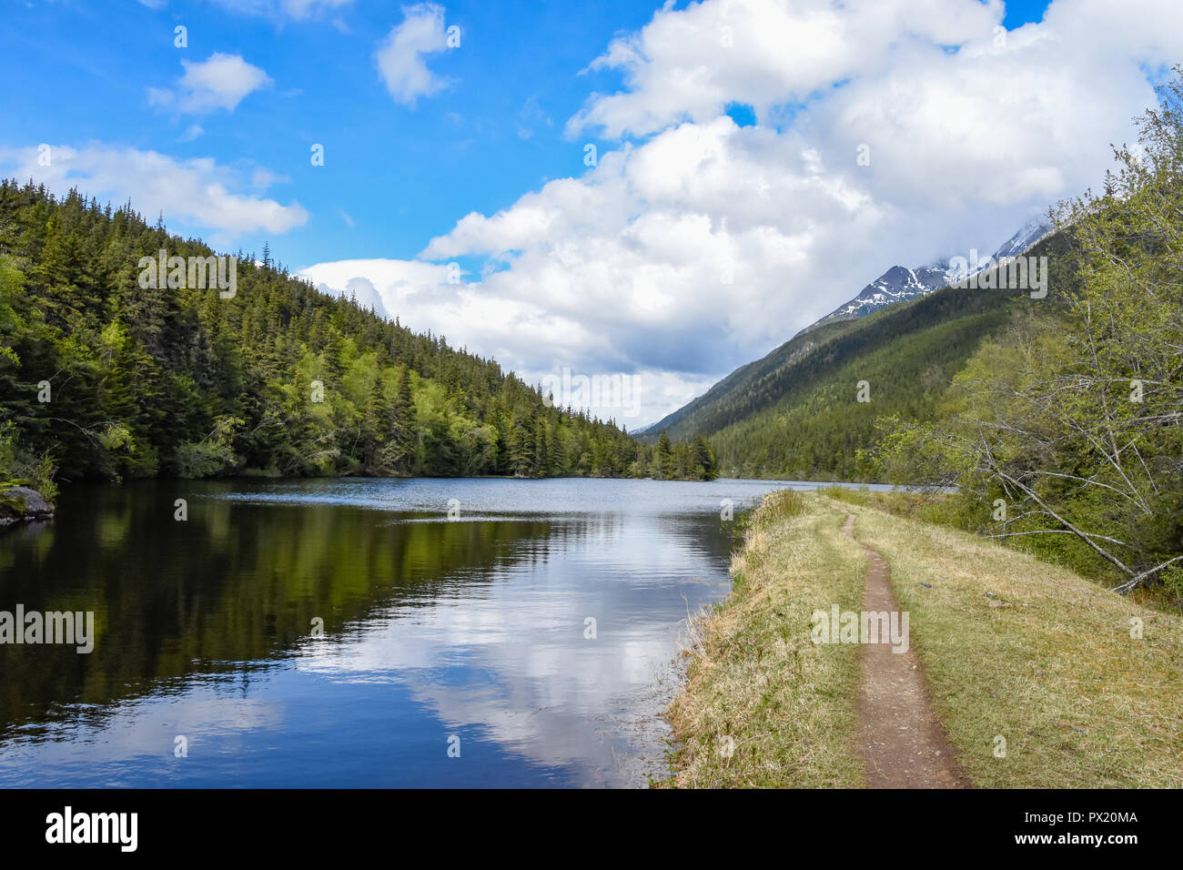 Path by Lower Dewey Lake Stock Photo - Alamy
