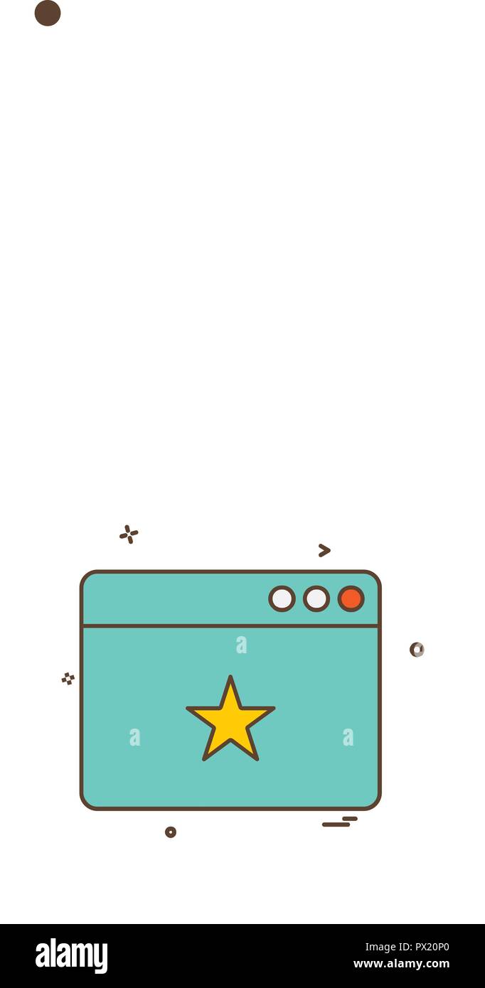 Web layout icon design vector Stock Vector Image & Art - Alamy