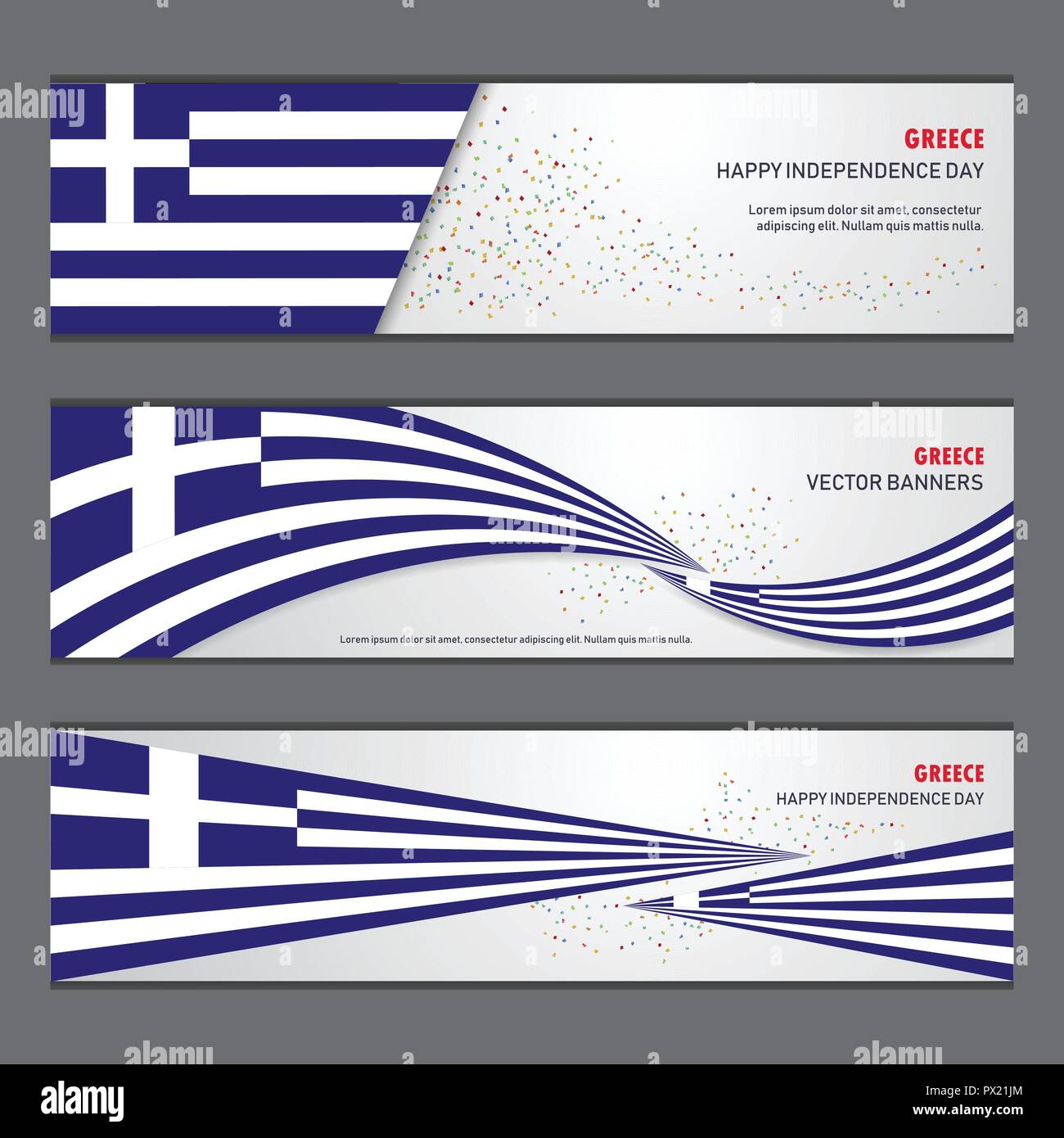 Greece independence day abstract background design banner and flyer ...