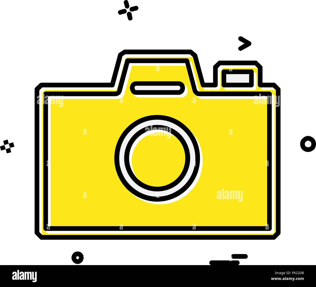Camera Icon Design Vector Stock Vector Image And Art Alamy