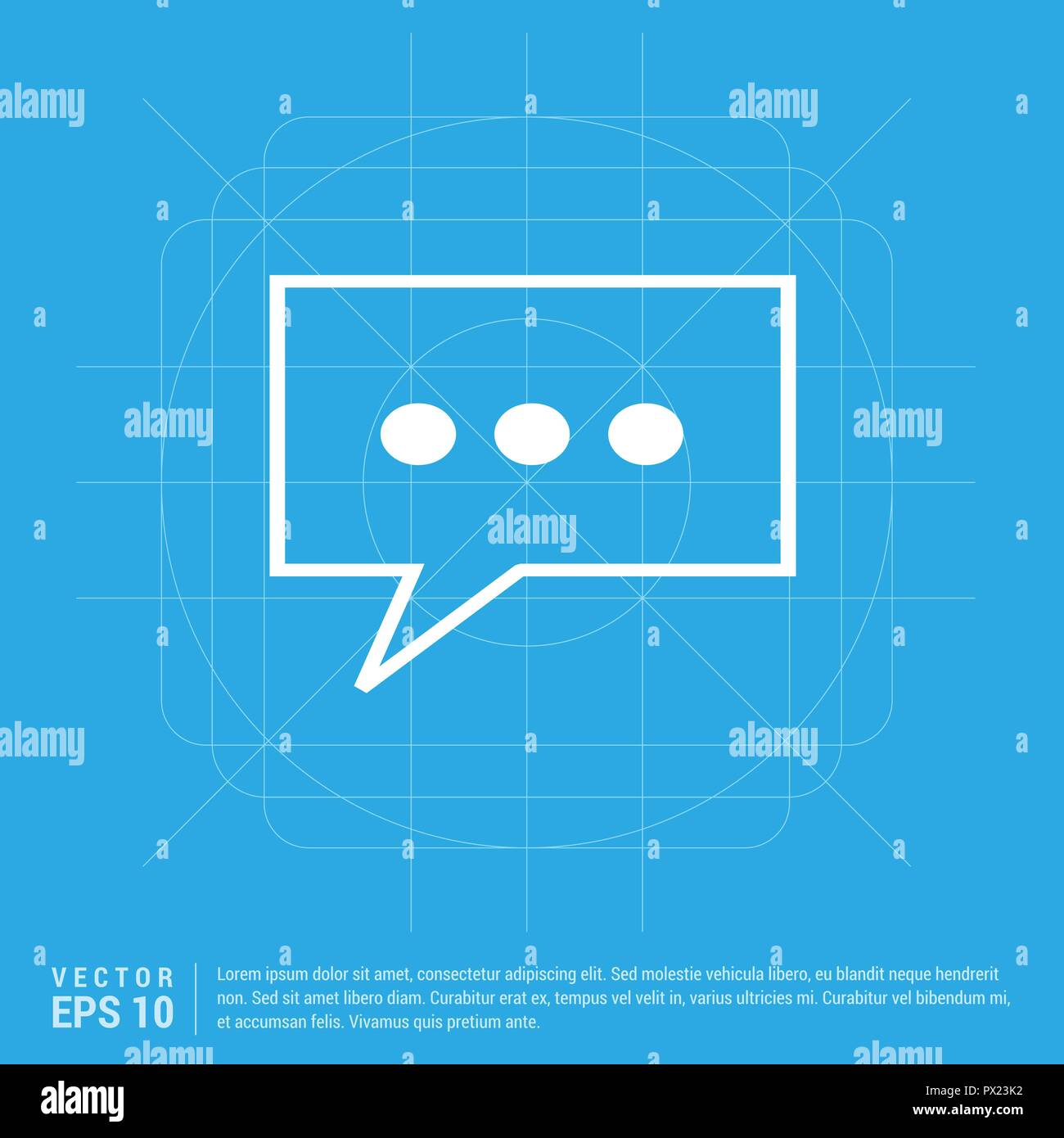 Speech bubble icon Stock Vector Image & Art - Alamy