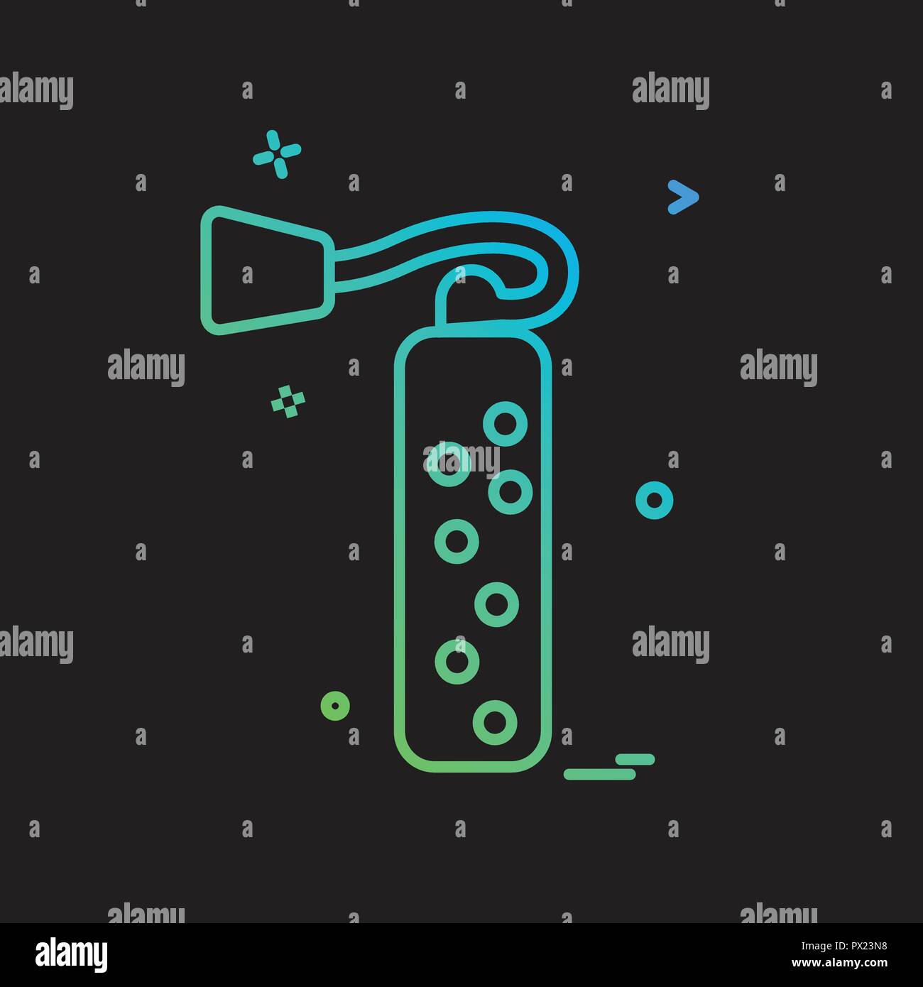 Cylinder icon design vector Stock Vector Image & Art - Alamy