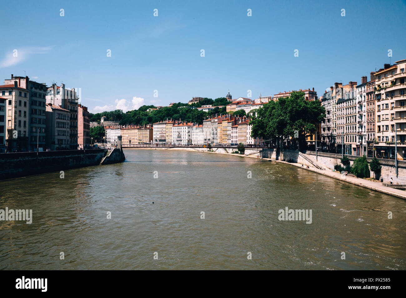 Saone river lyon france hi-res stock photography and images - Alamy