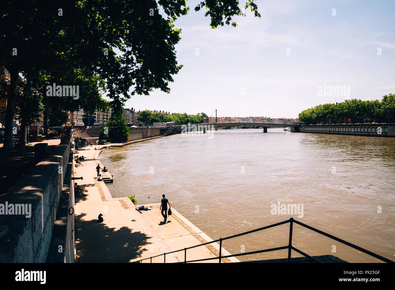 Saone river bank hi-res stock photography and images - Alamy