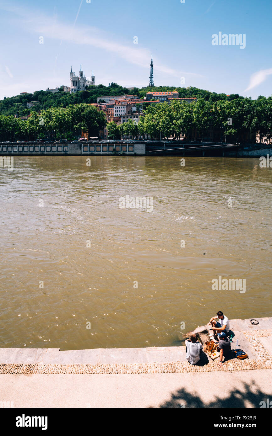 Saone River Lyon France High Resolution Stock Photography and Images ...