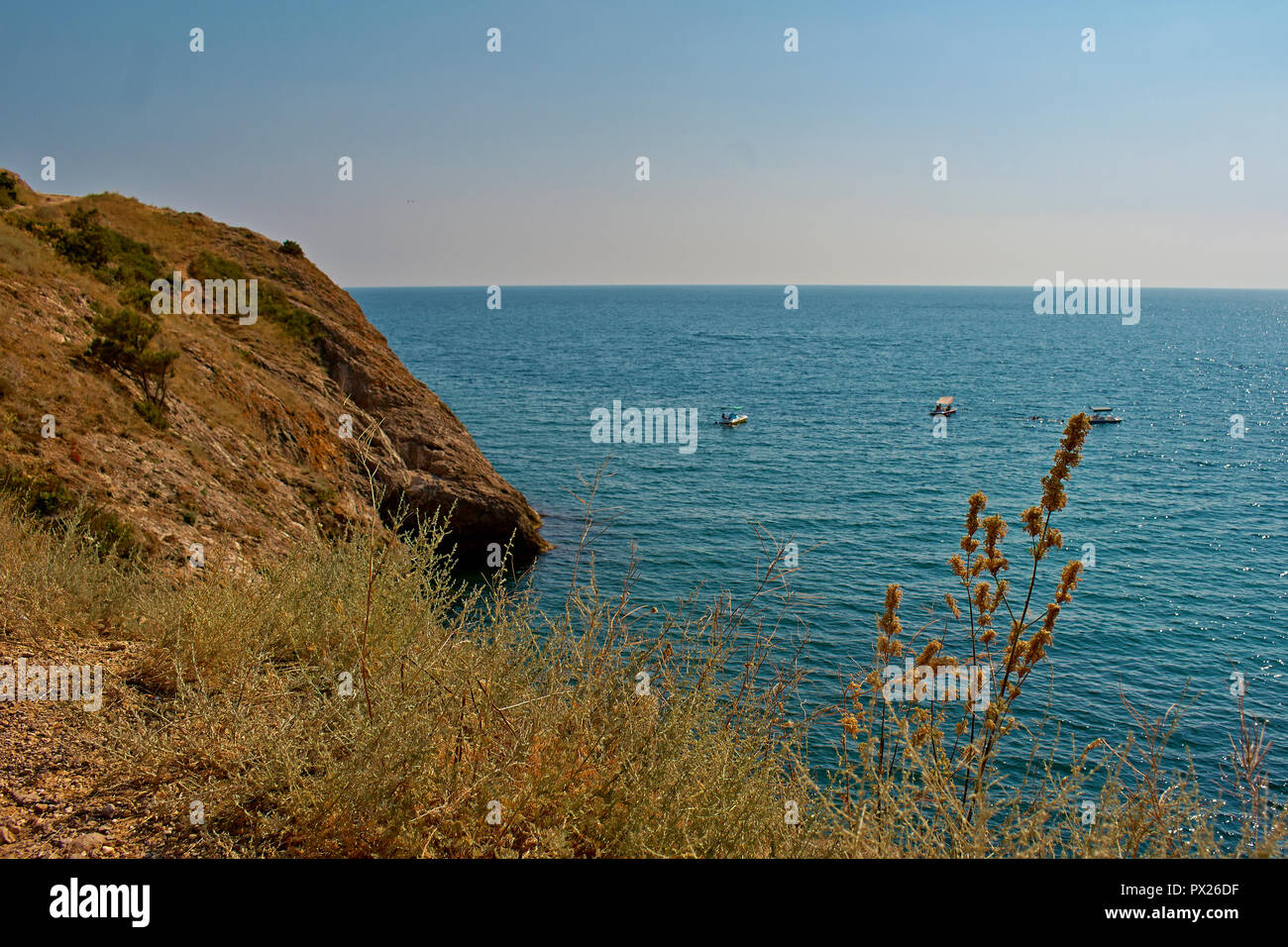 the sea. rocks. summer Stock Photo - Alamy