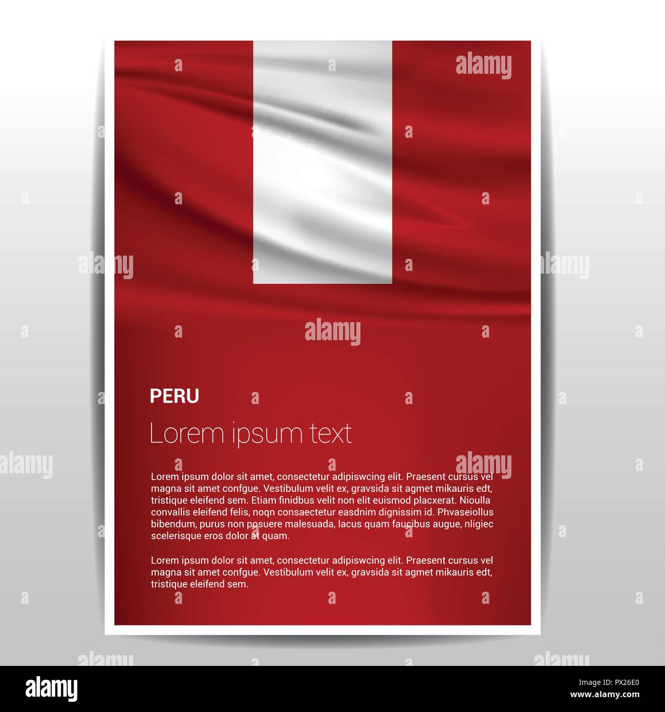 Abstract background image flag peru hi-res stock photography and images ...