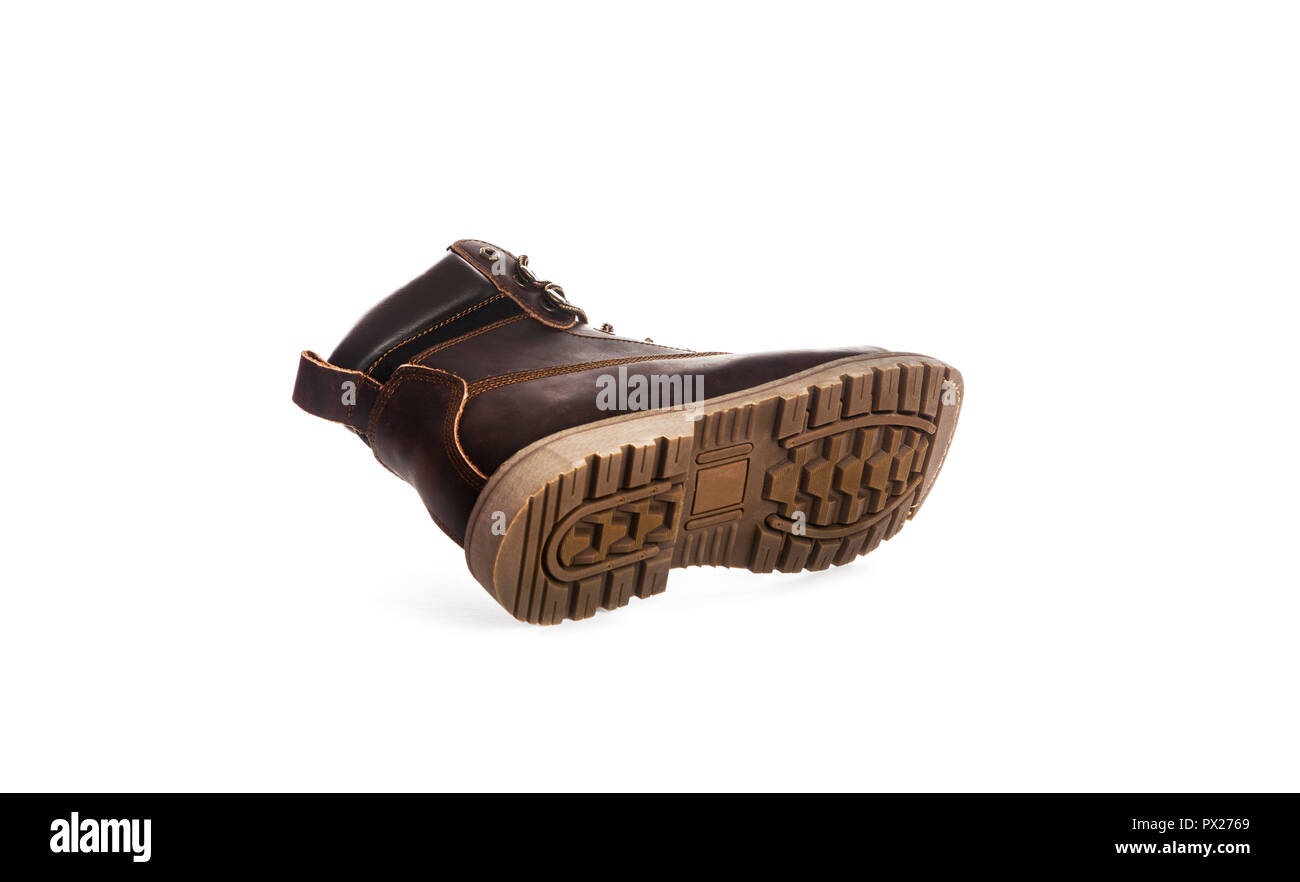 Shoe sole on white Cut Out Stock Images & Pictures - Alamy