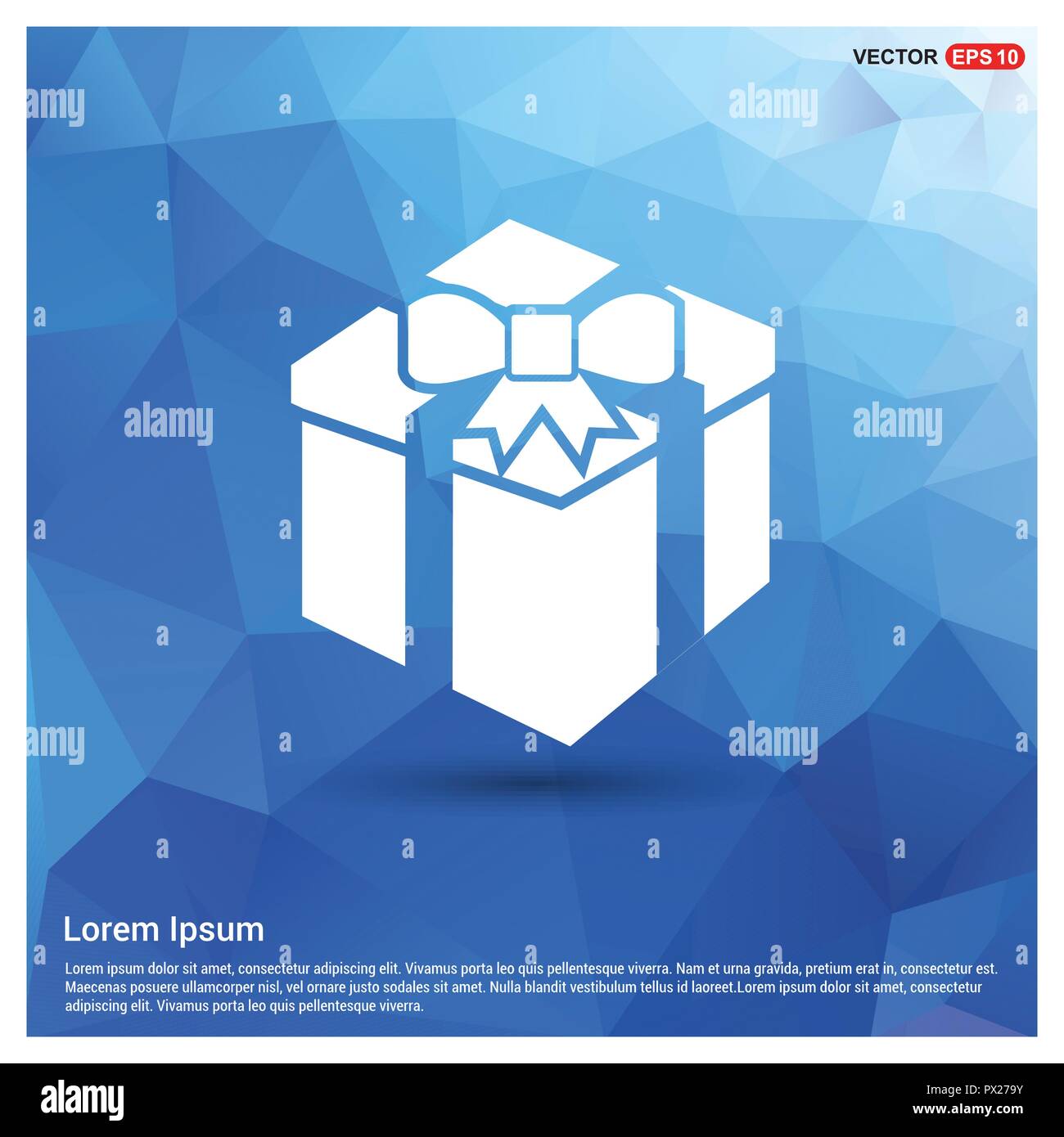 Christmas Gift Box Icon Stock Vector Image & Art - Alamy