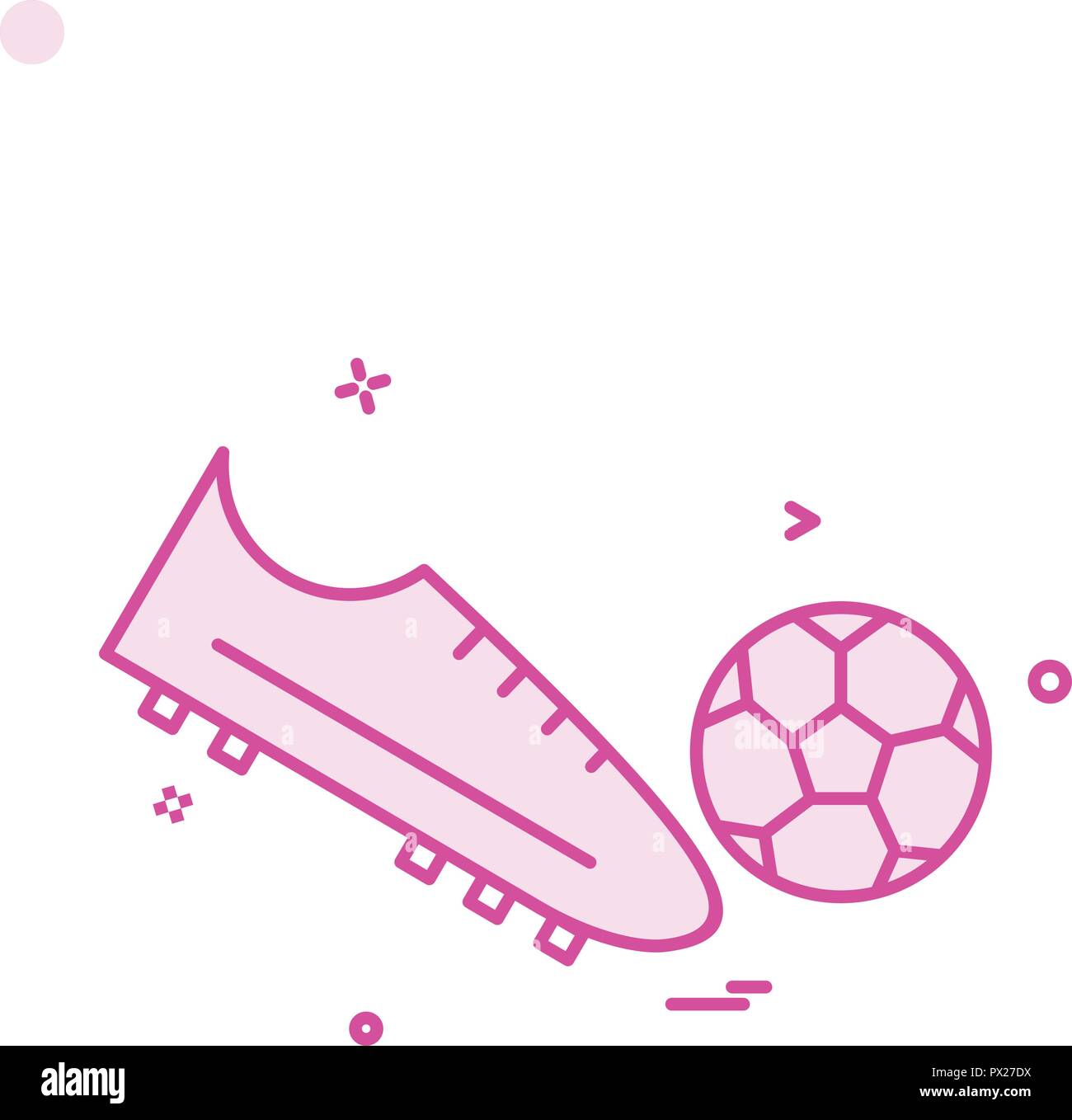 shoes football icon vector design Stock Vector Image & Art - Alamy