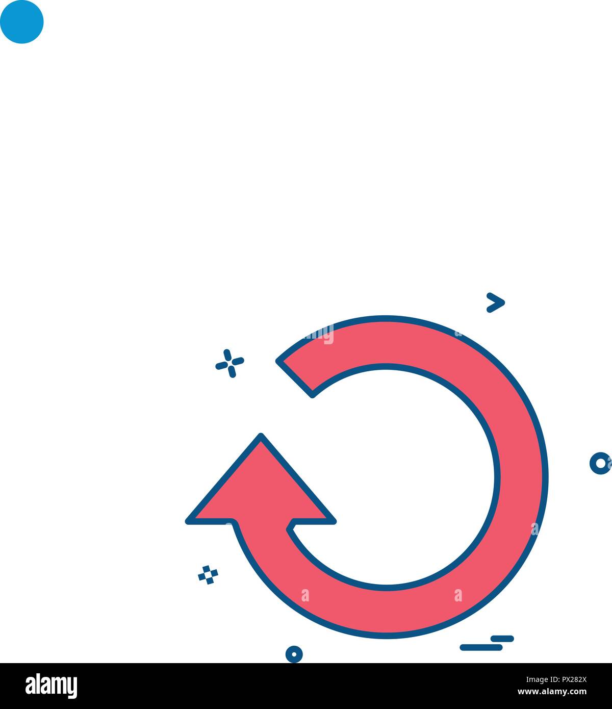 refresh restart icon vector design Stock Vector Image & Art - Alamy