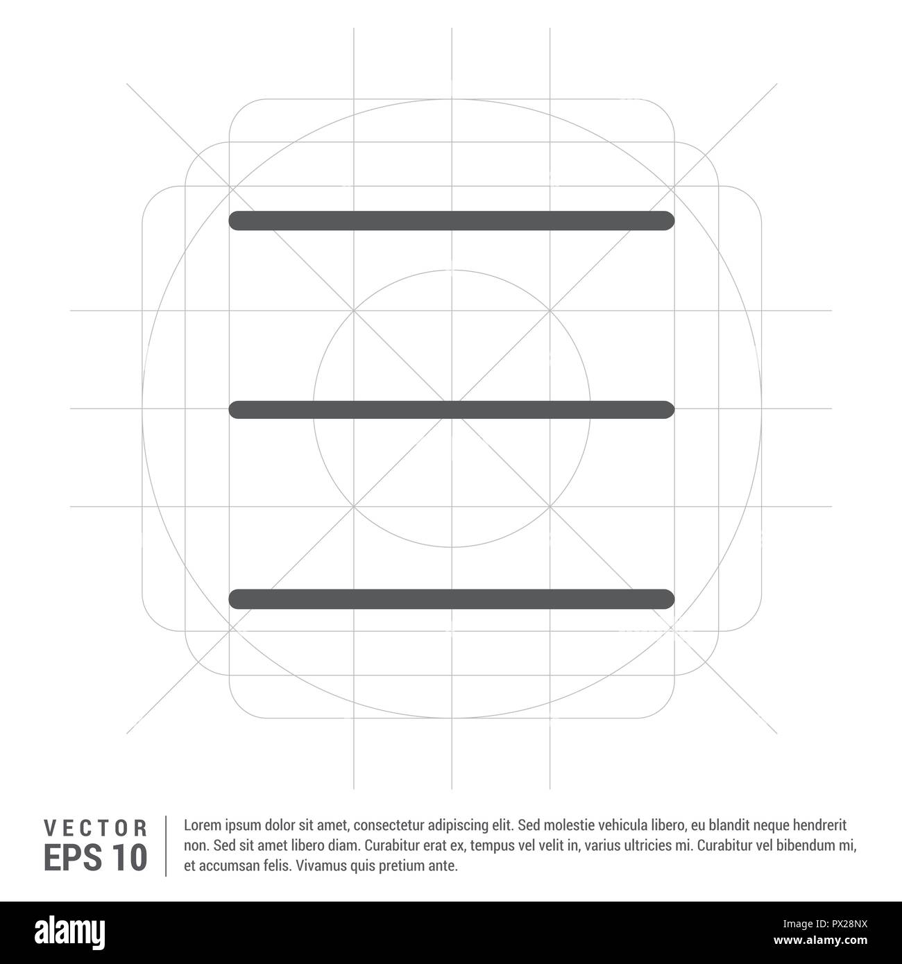 Align text icon Stock Vector Image & Art - Alamy