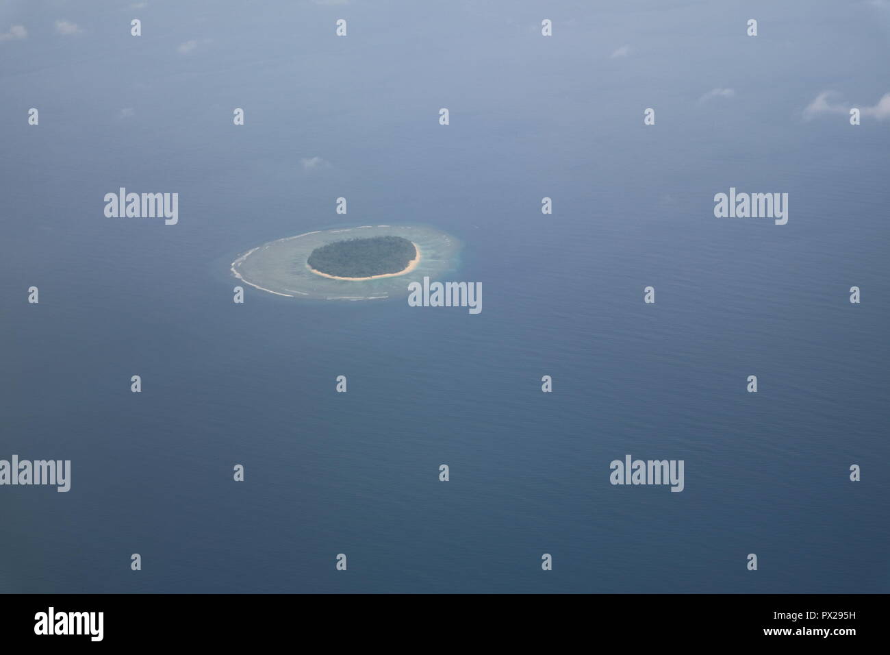 island aerial view in Padang, West Sumatra, Indonesia Stock Photo - Alamy