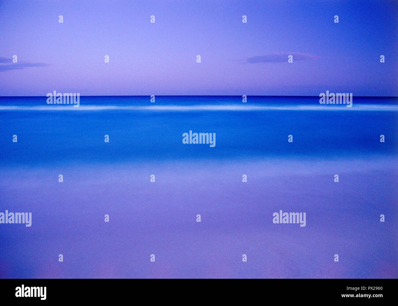 Ocean scene with water in various stages of motion Stock Photo - Alamy