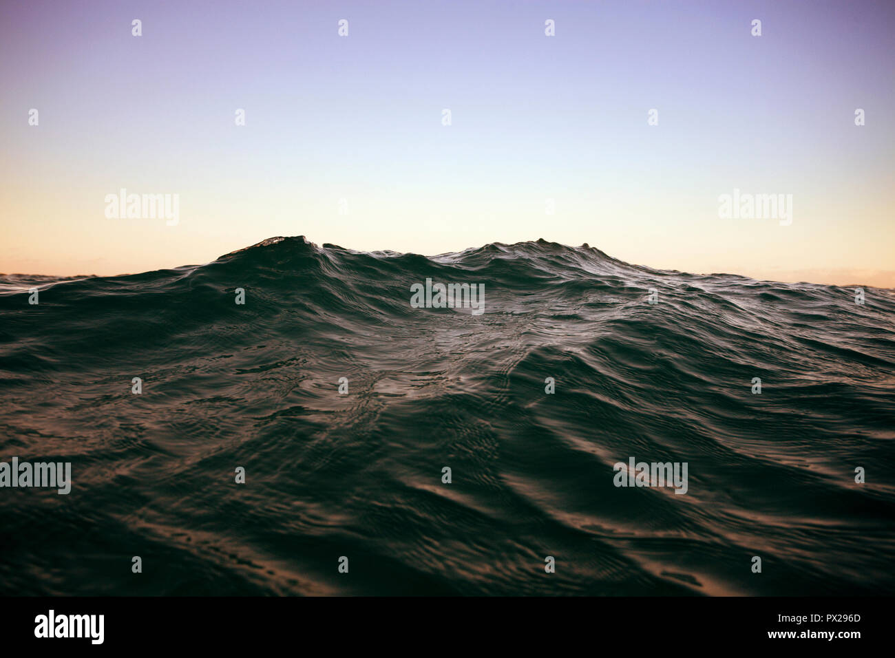 Ocean scene with water in various stages of motion Stock Photo - Alamy