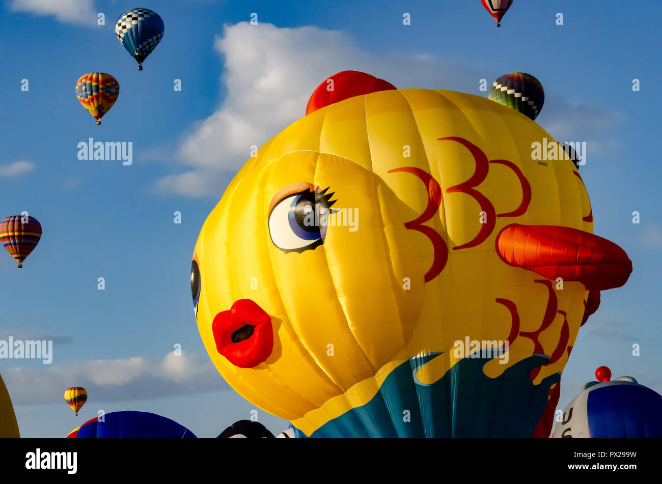 Goldfish hot air balloon hi-res stock photography and images - Alamy