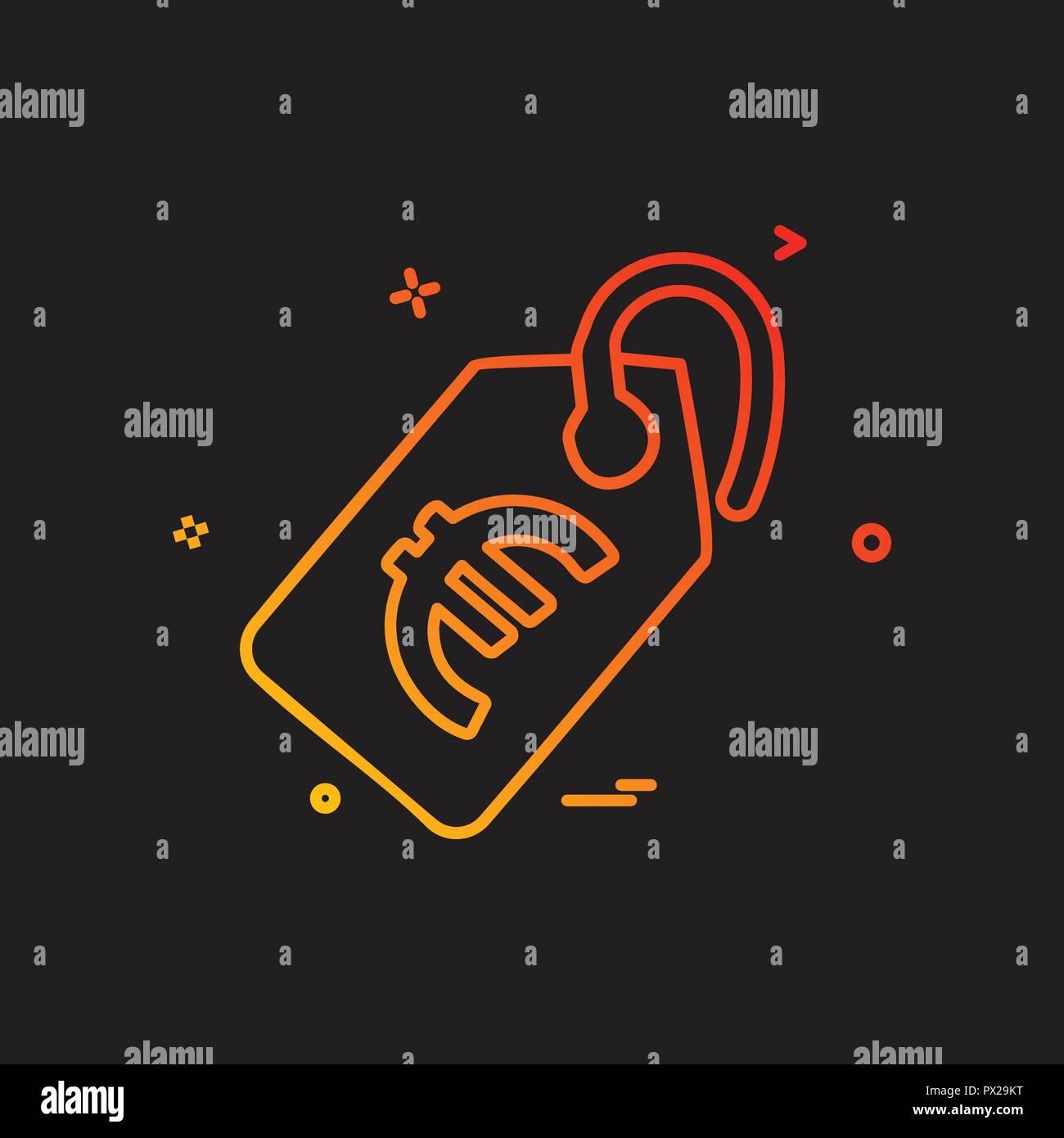 Euro price tag label Stock Vector Images - Alamy