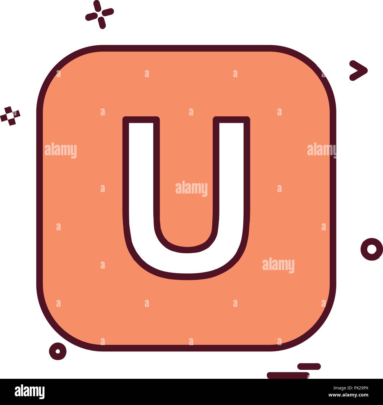 English Alphabets icon design vector Stock Vector Image & Art - Alamy