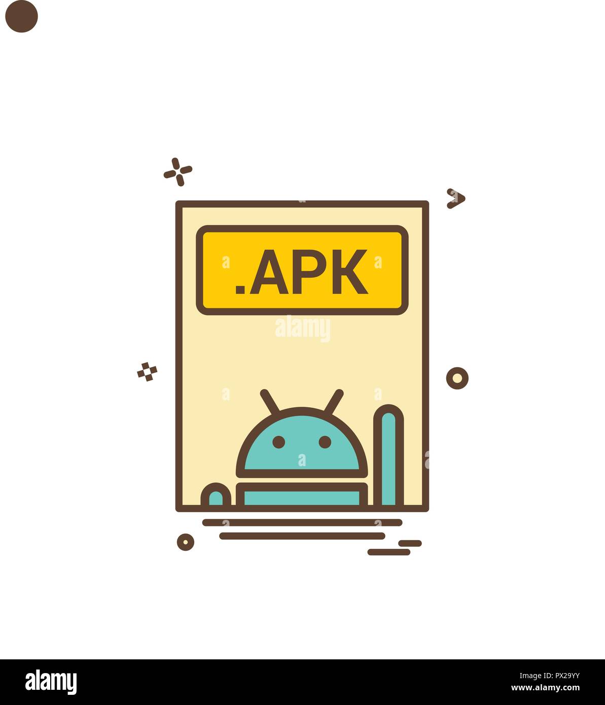 Apk android file Stock Vector Images - Alamy