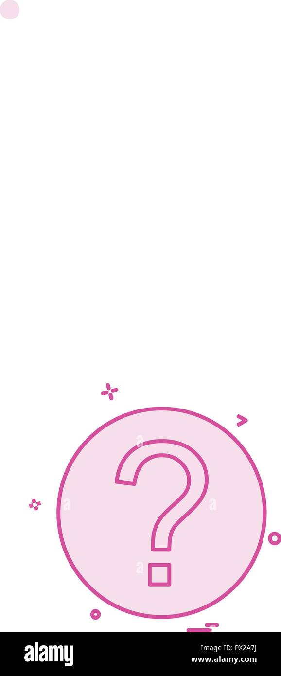 Help icon design vector Stock Vector Image & Art - Alamy