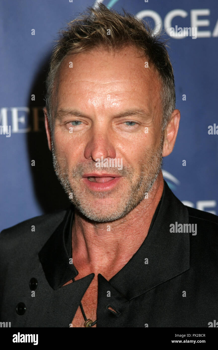 Sting 10/18/08 "Oceana's Annual Partners Award Gala" @ Pacific ...