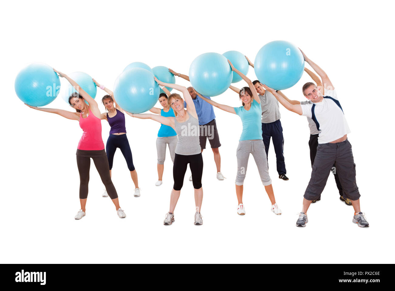 Bending class Cut Out Stock Images & Pictures - Alamy