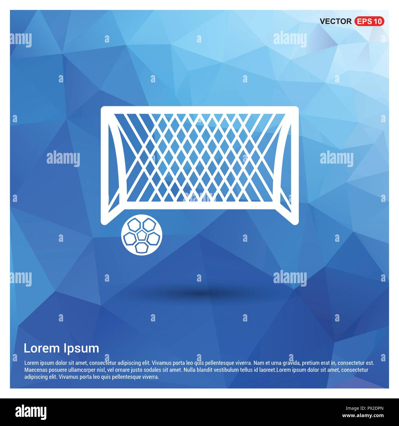 Soccer Goal Icon Stock Vector Image & Art - Alamy
