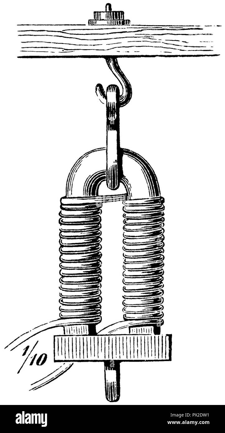 Illustration electromagnet hi-res stock photography and images - Alamy