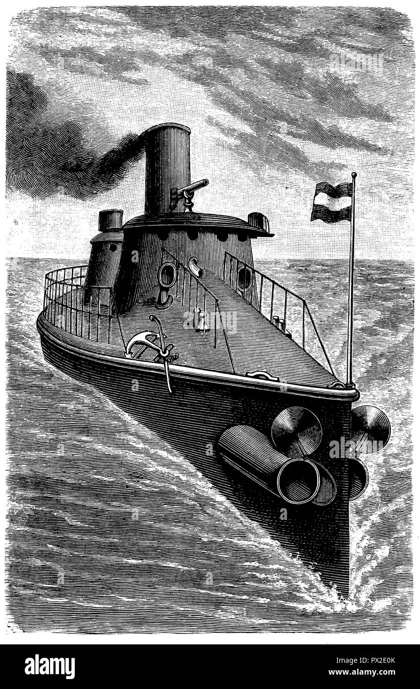 Torpedo boat from Schichau in Elblag Stock Photo - Alamy