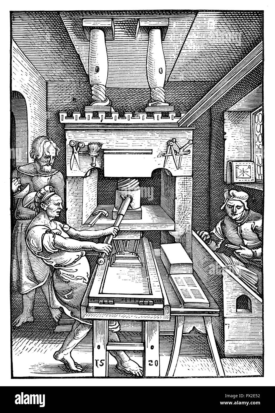 Book printing hi-res stock photography and images - Alamy