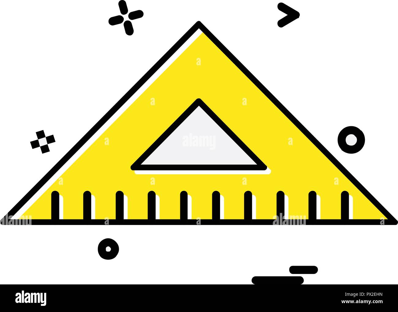 Geometry scale icon design vector Stock Vector Image & Art - Alamy