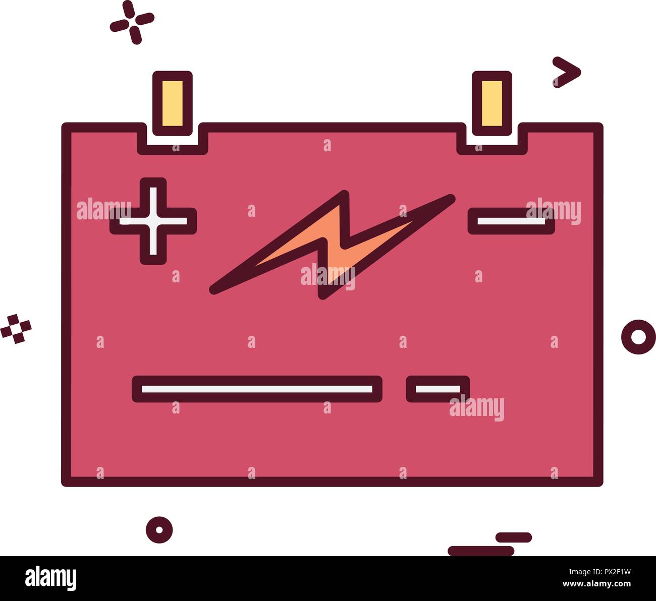 battery power jumper icon vector design Stock Vector Image & Art - Alamy