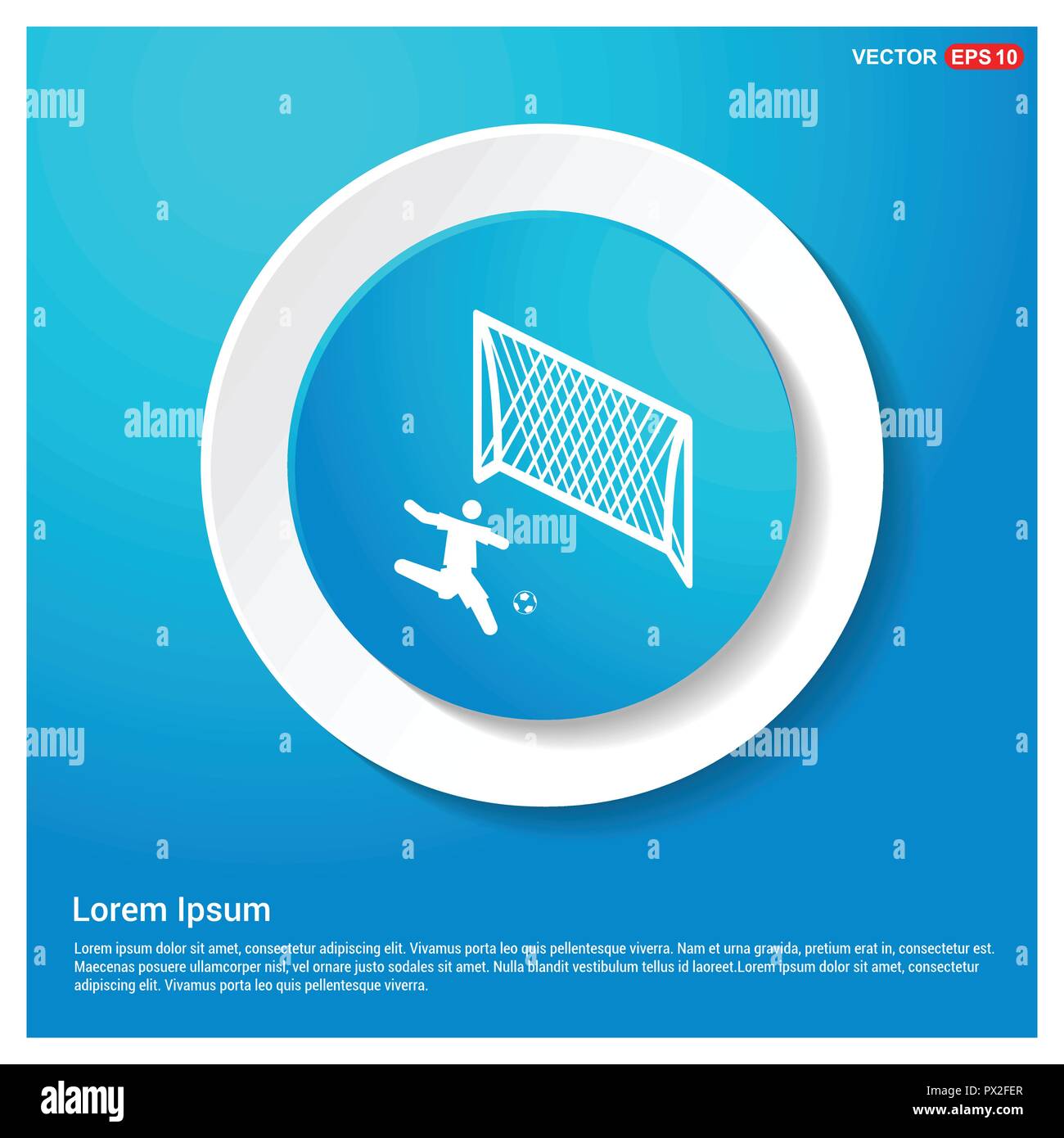 Football Player Icon Stock Vector Image & Art - Alamy