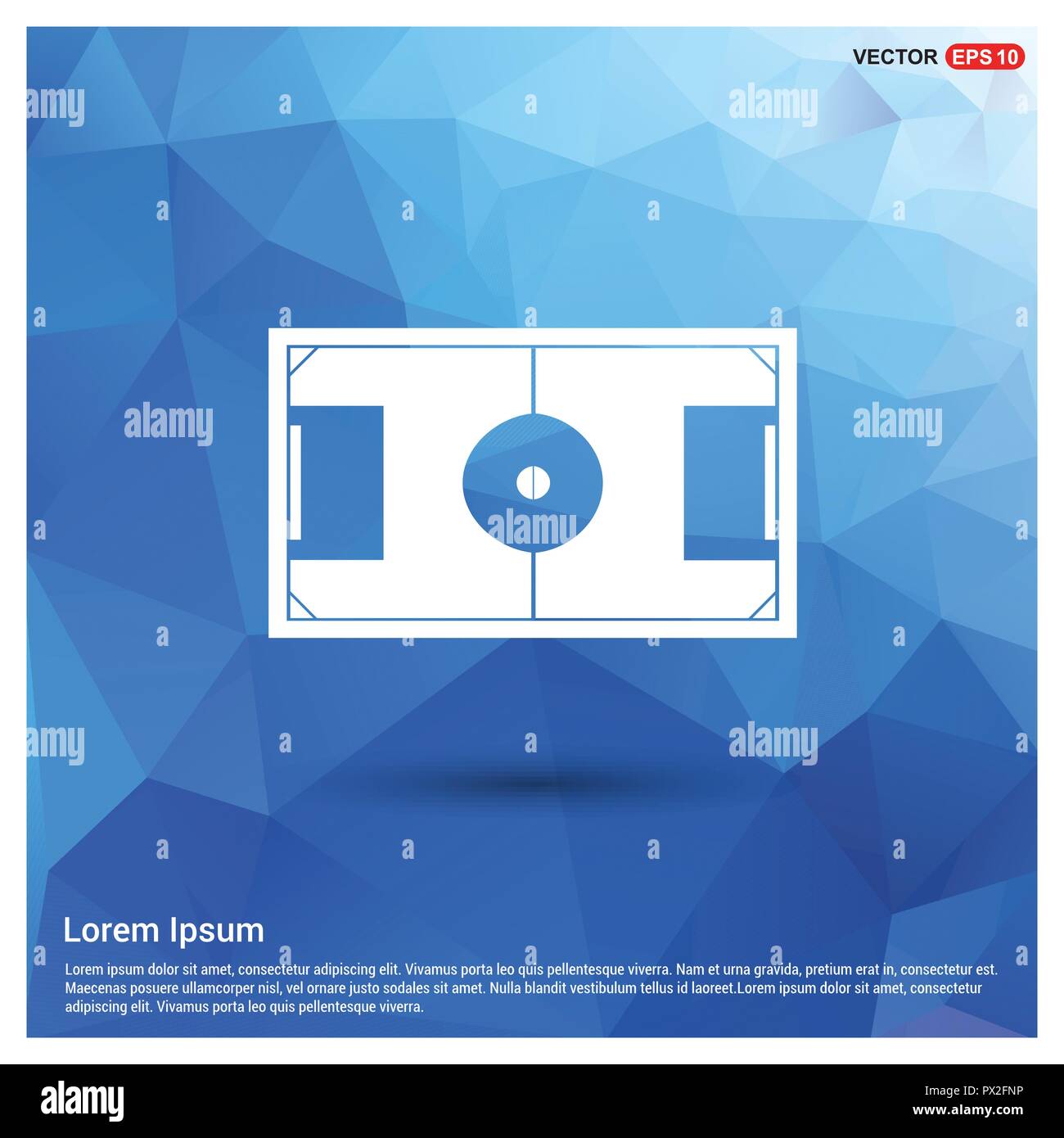 Football Stadium Icon Stock Vector Image & Art - Alamy