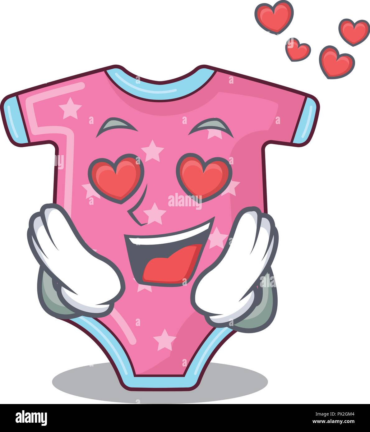 Baby in jacket Stock Vector Images - Alamy