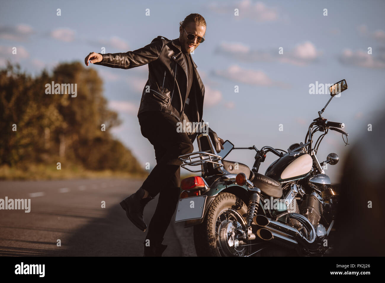 Angry man bike hi-res stock photography and images - Alamy