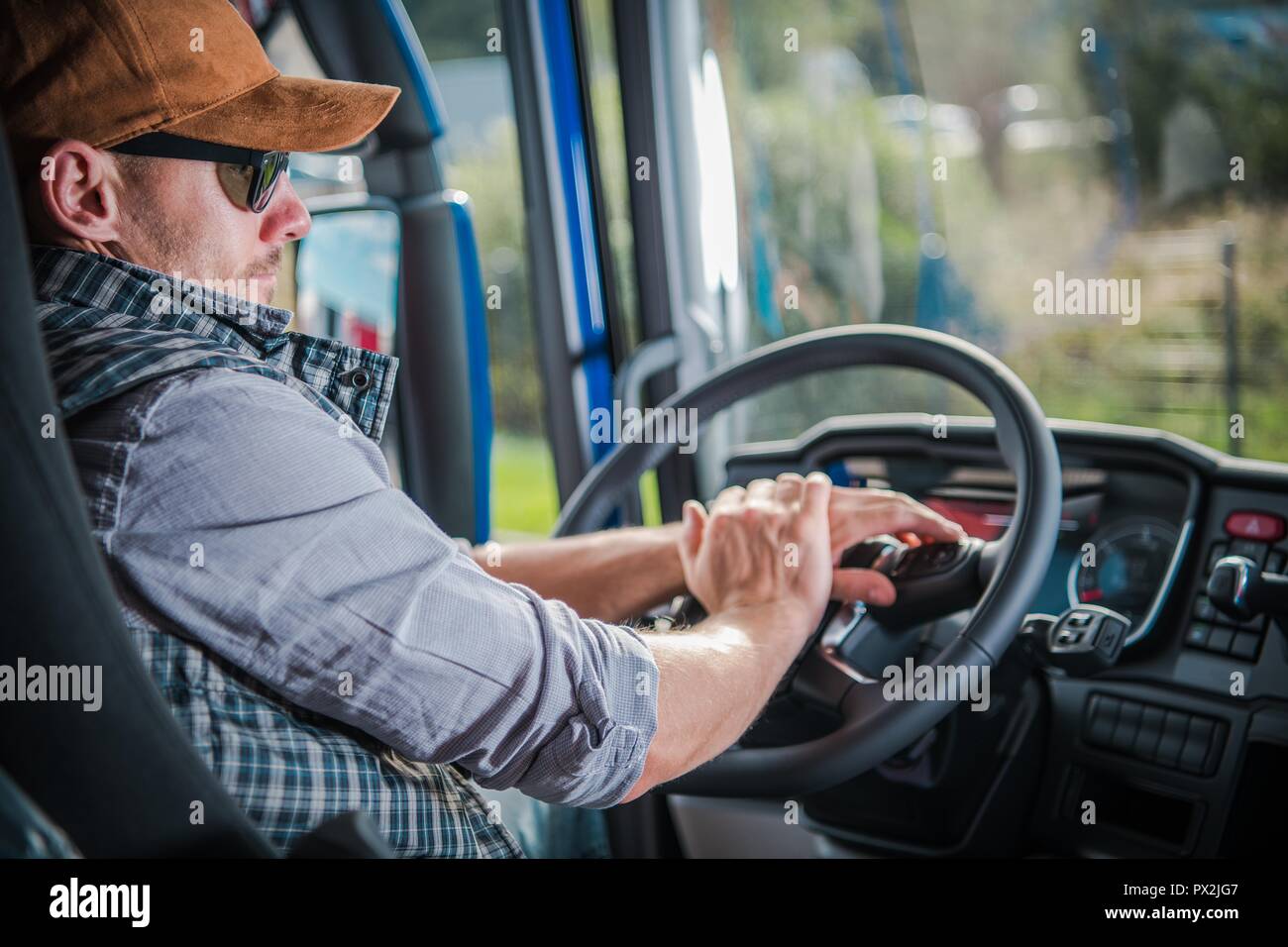 Driver cabin hi-res stock photography and images - Alamy