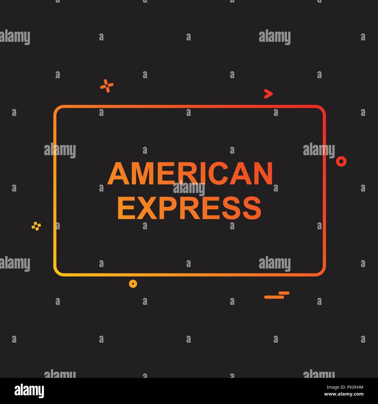American express card Stock Vector Images - Alamy