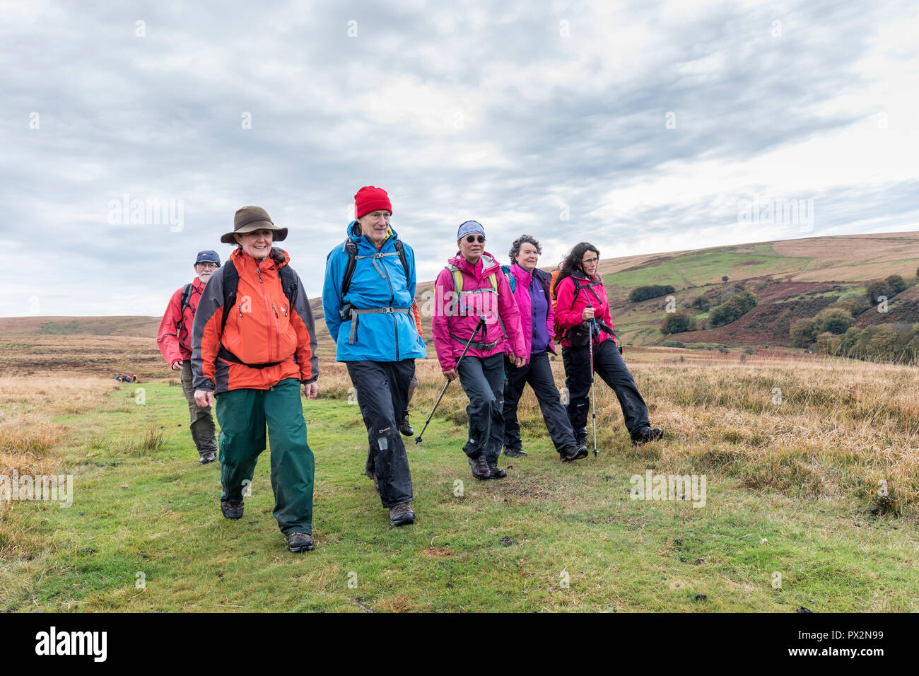 Exmoor national park walking hi-res stock photography and images - Alamy